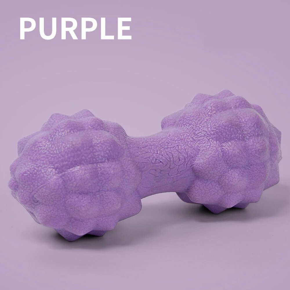 Массажный мяч для тела Purple Double Balls
