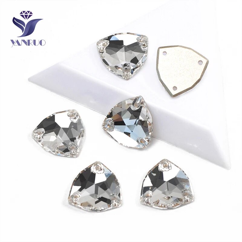 Стразы YANRUO 3272, 22mm, 8Pcs, кристалл