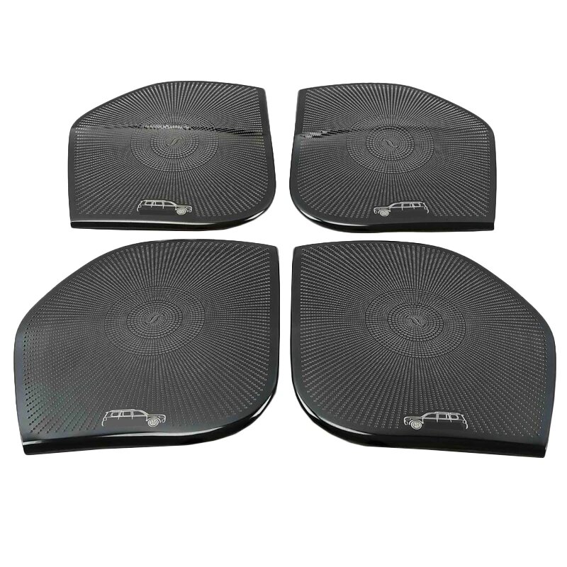 4 шт. накладки на динамики для Toyota Land Cruiser 200 (LC200) black