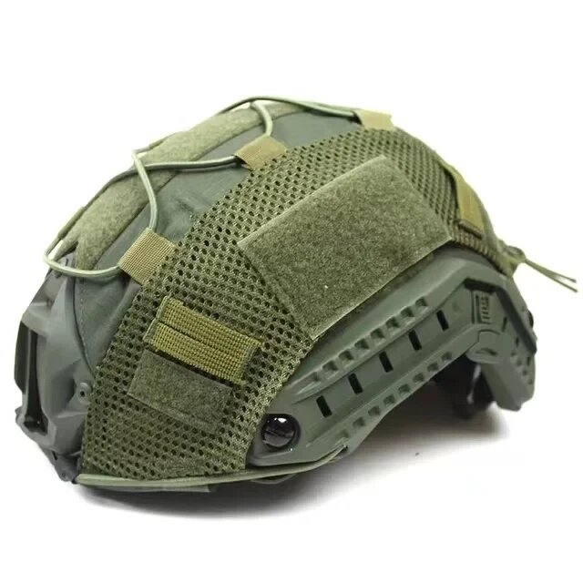 Тактический шлем нейлоновый камуфляжный Green