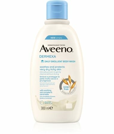 Гель для душа Aveeno Dermexa Daily Emollient Body Wash, 300 мл