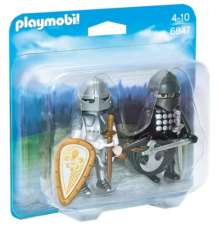 Playmobil-Мир Моби: Двойная рыцарская дуэль-6847