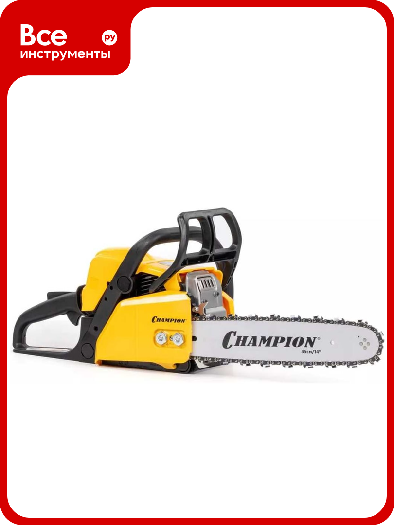 Бензопила CHAMPION 232-14-3/8-1,3-50E (1,5кВт 31,8см3 3,9кг) A232-14