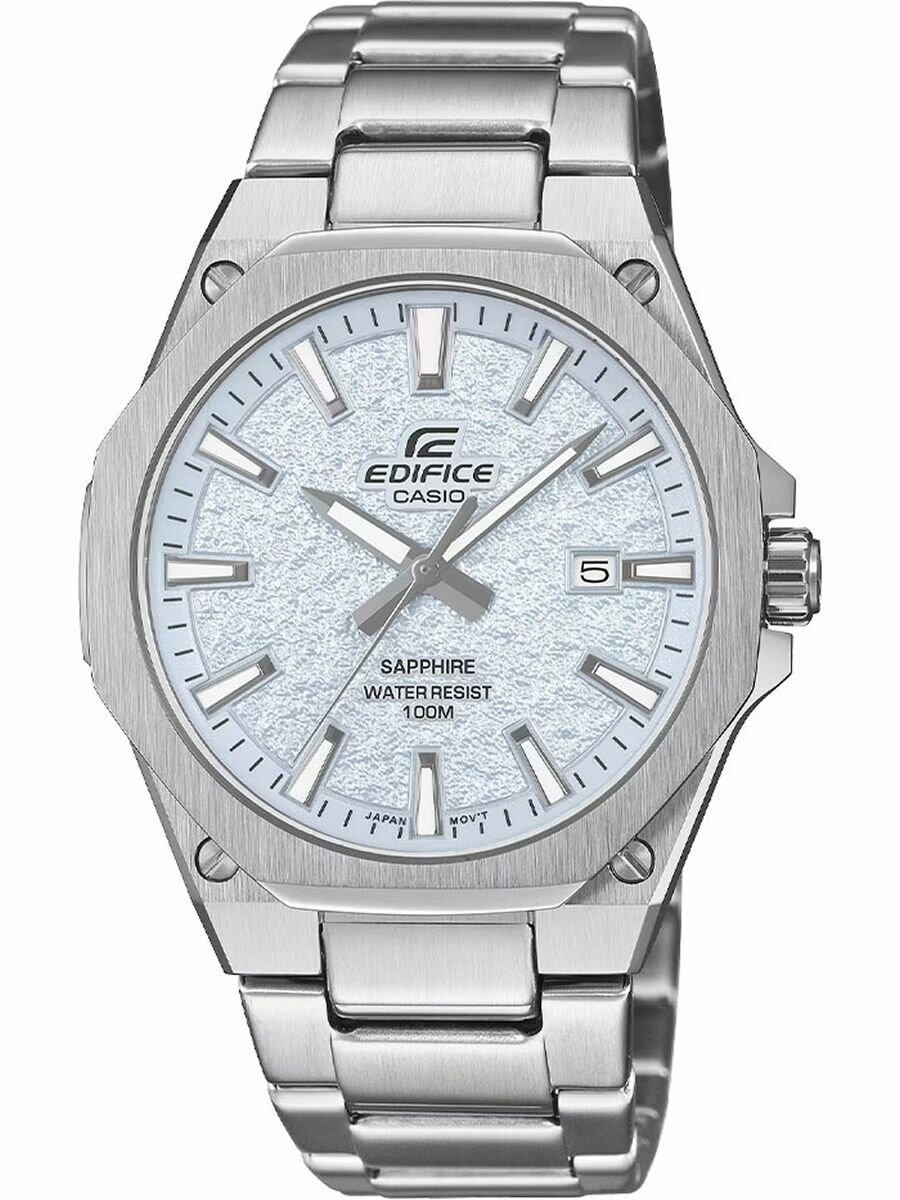 Наручные часы CASIO, серебристый/голубой — фото 1