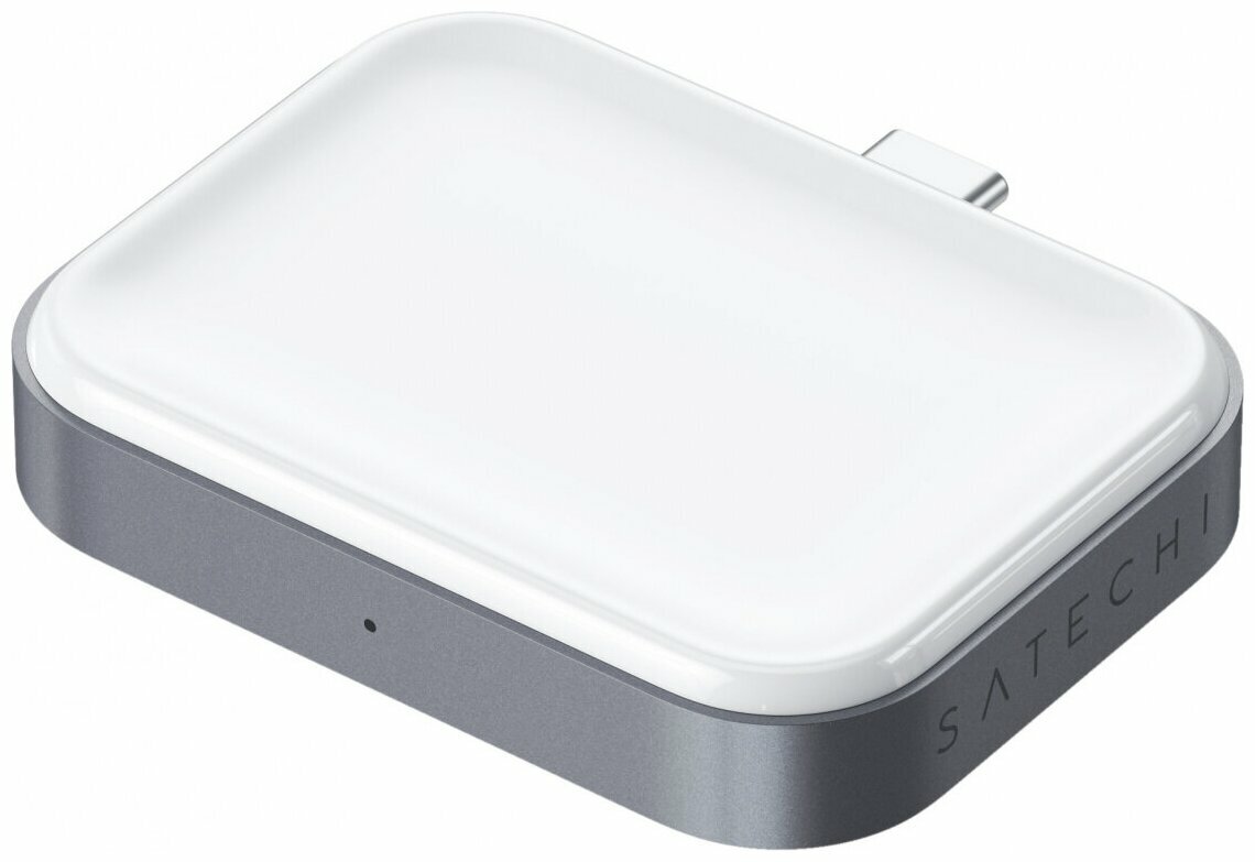 Док-станция Satechi USB-C Wireless Charging Dock, серый космос