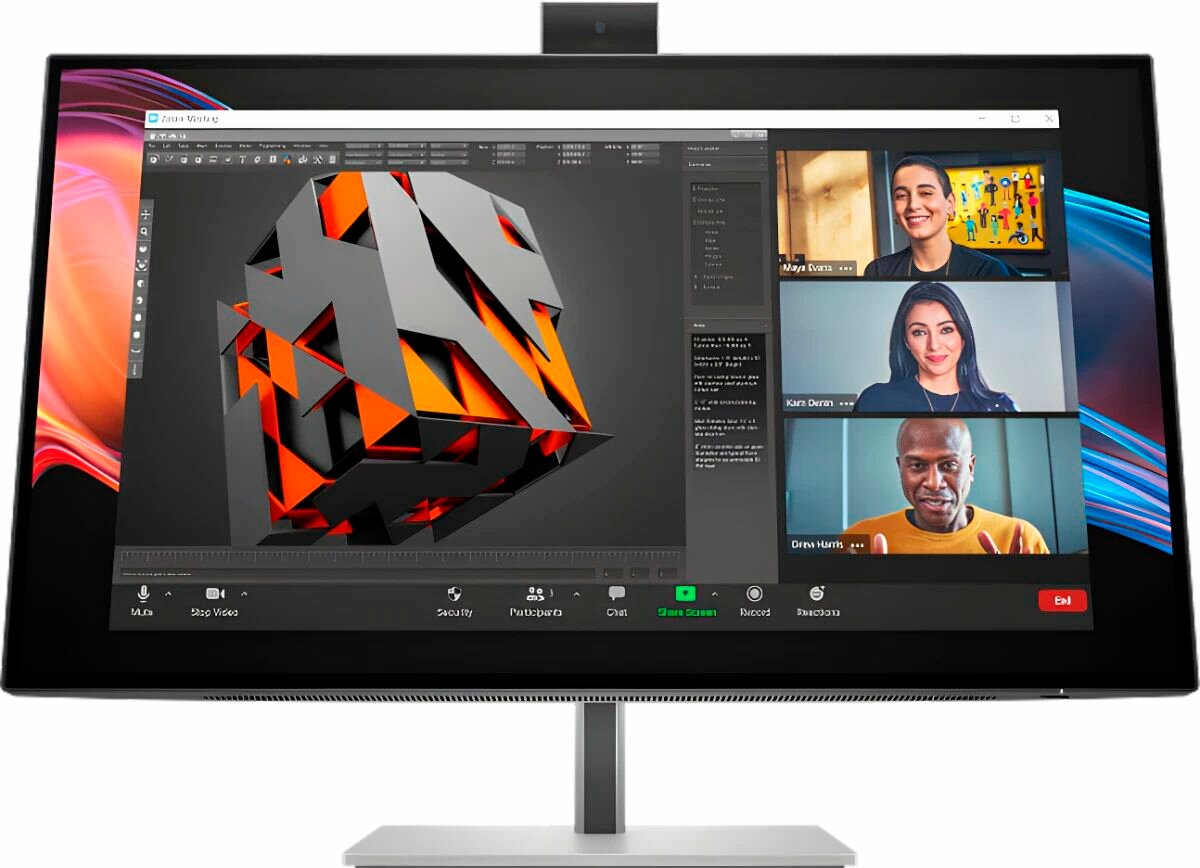 Монитор HP Series 7 Pro 727pm, серебристый/черный