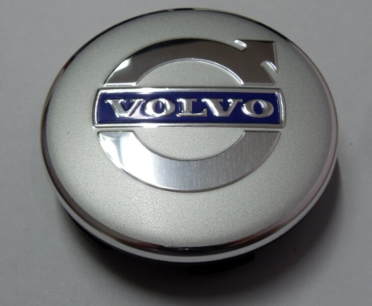Колпачок ступицы Volvo 60мм Tech Line, кик, слик, со стикером*****