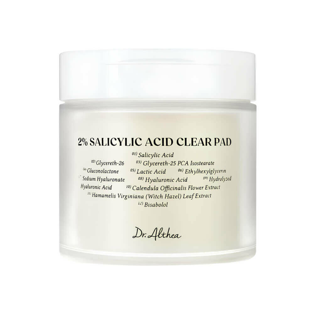 Dr. Althea Пэды для проблемной кожи с 2% BHA, Salicylic Acid Clear Pad, 60 шт