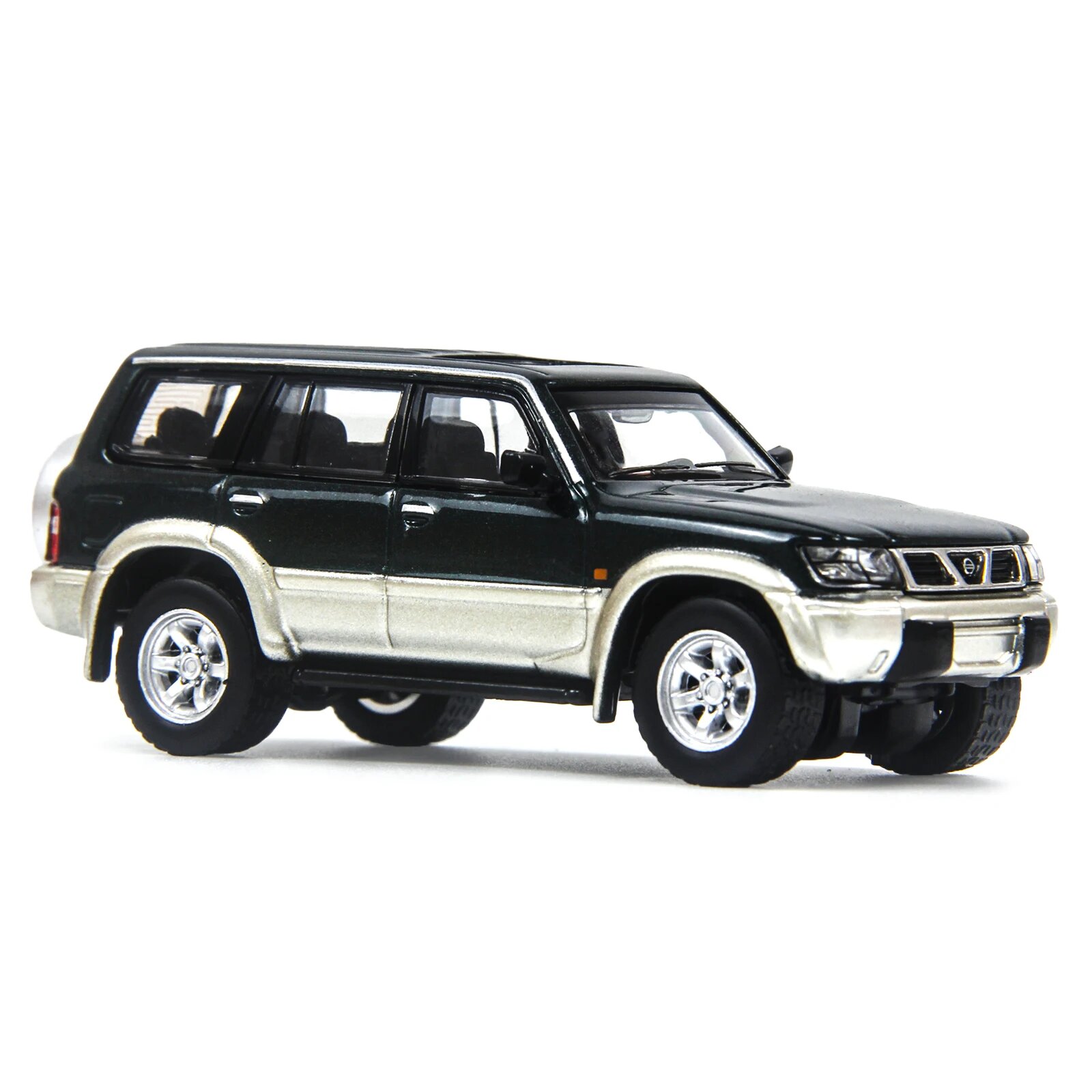 1:64 масштаб Nissan патруль 1998 Y61 модель автомобиля 1:64 Металлический Литой миниатюрный Ariya X-trail Q50S Q70L QX70S QX60 QX80 автомобильные игрушки