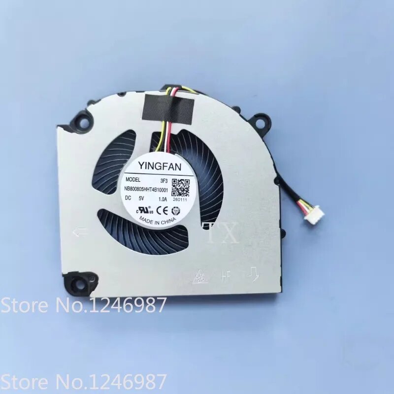 Вентилятор охлаждения ноутбука YINGFAN NA800805HHT4B10001 CPU 3F3
