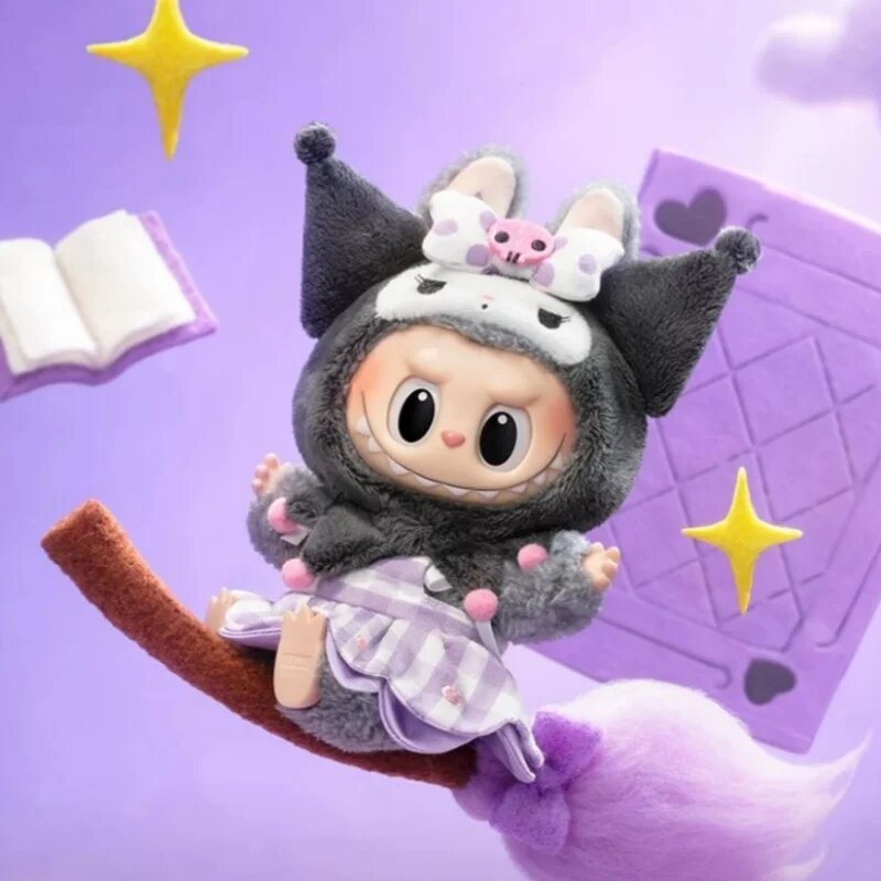 POP MART Labubu Kuromi Фигурка-сюрприз