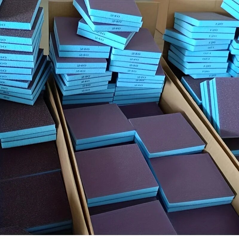 Шлифовальные губки 60Grit, 10шт, цвет 6