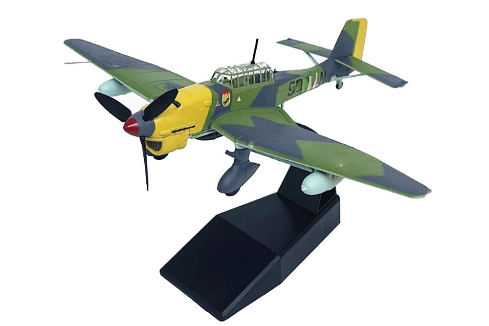 Модель коллекционная PAUDI Junkers stuka JU-87 #S2 bomber 1944 / юнкерс штука бомбардировщик