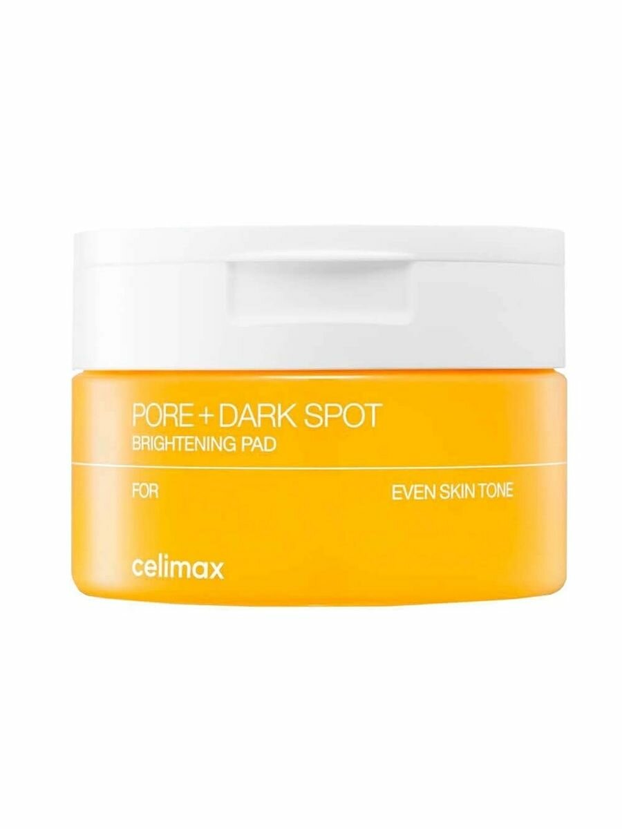 Celimax Тонер-пэды для выравнивания тона кожи Pore+Dark Spot Brightening Pad 40 шт. (100 мл)