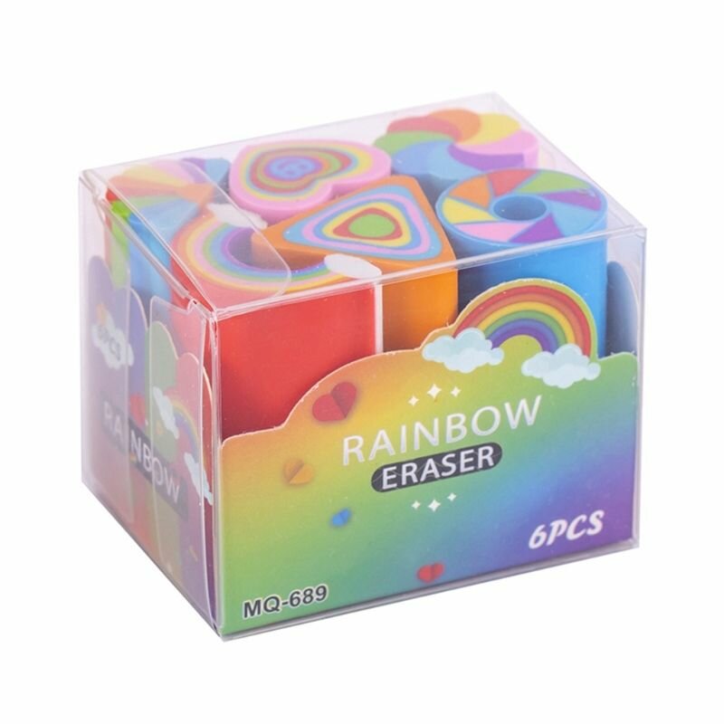 (1 комплект из 6 штук) Резина Rainbow love cut GJTY