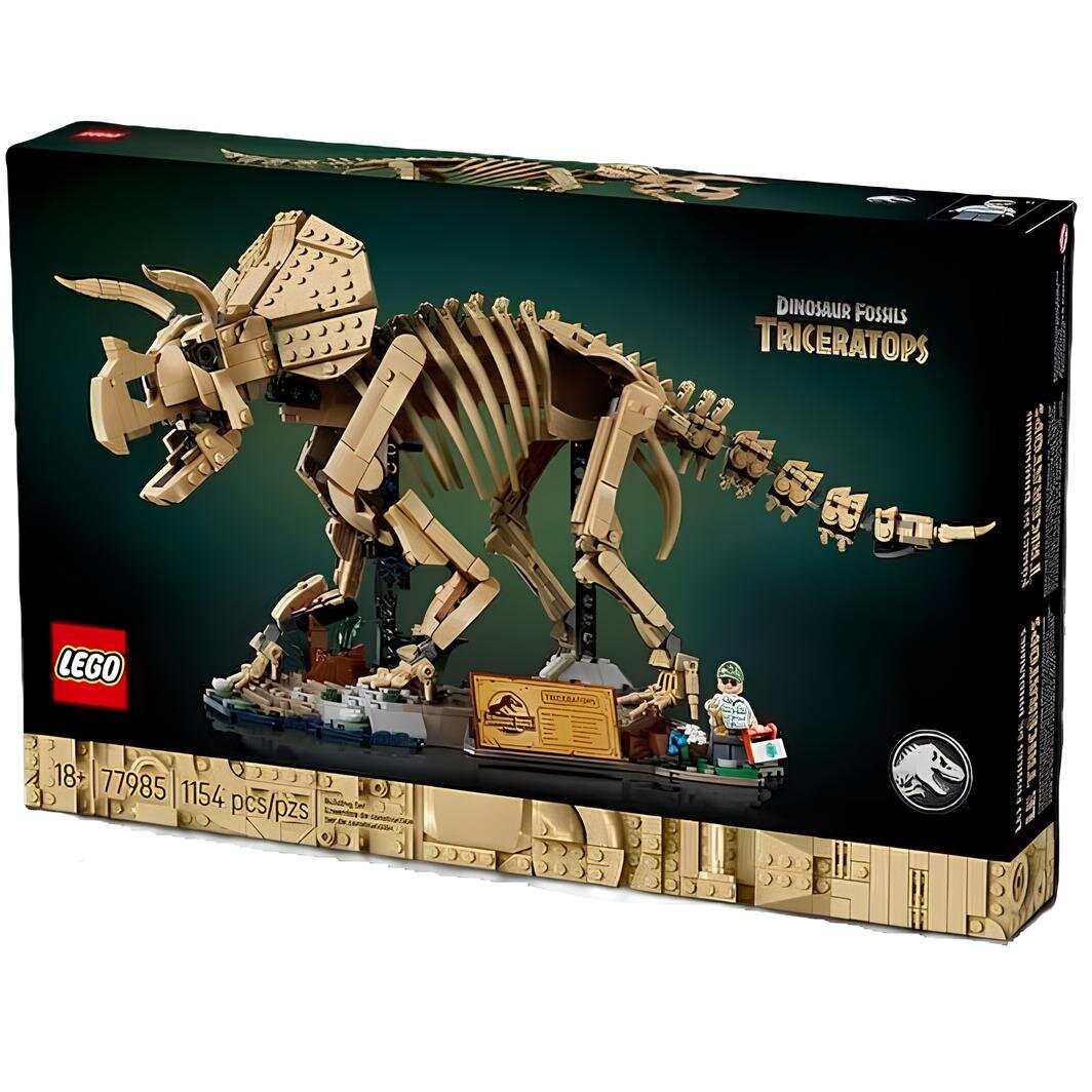 Конструктор LEGO Jurassic World 77985 Ископаемые динозавров: Трицератопс