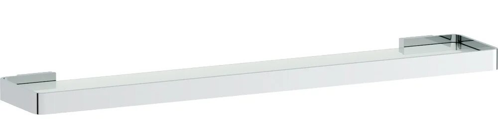 Полка под зеркало Artwelle Regen 832760A 60 см, прямая, стеклянная, латунь, хром, матовая, глянцевая, полка для ванной