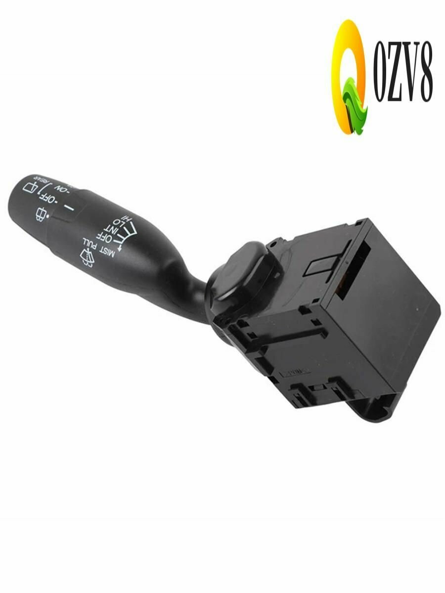 Переключатель стеклоочистителя 35256SWAA02 совместим для Honda Fit и -V (2011,2012,2014) левый руль чёрный пластик