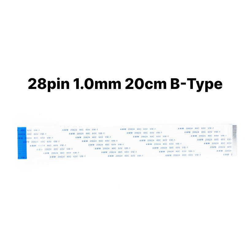 FFC FPC шлейф 28pin 1.0mm 20cm B-Type