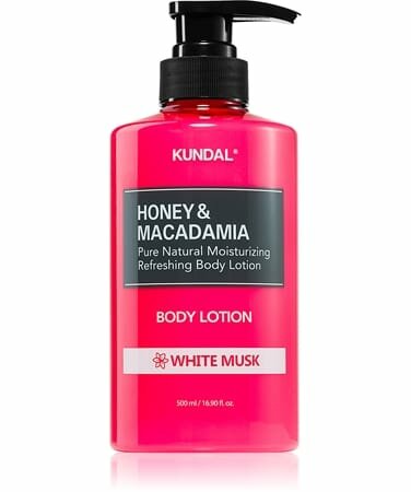 Молочко для тела Kundal Honey & Macadamia White Musk, 500 мл