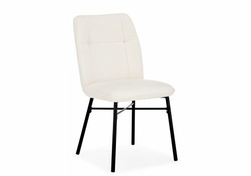 Стул Woodville Denis beige / black