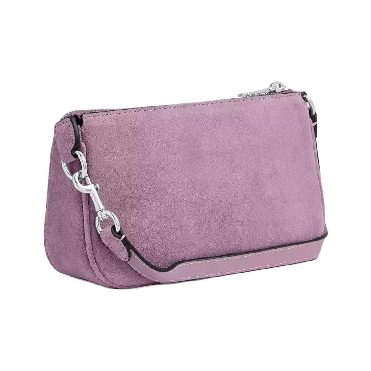 Сумка Coach, фактура матовая, фиолетовый — фото 1