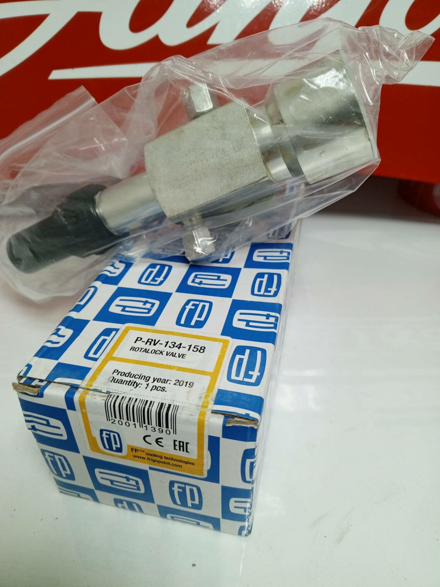 Запорный вентиль Rotalock VALVEP-RV-134-158