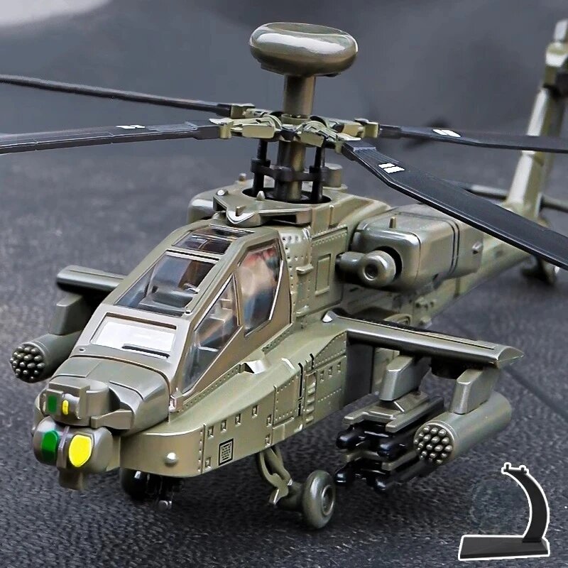 Модель вертолета Apache XHD, цвет: No original box