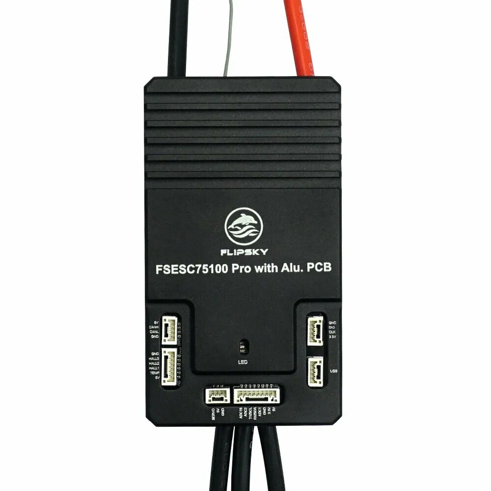 Flipsky 75100 Pro 84V 100A с алюминиевой печатной платой на базе VESC для электроскейтборда