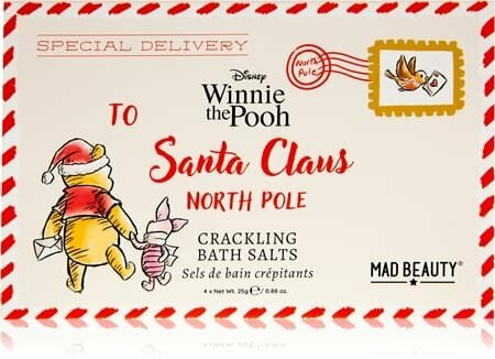 Соль для ванны Mad Beauty Winnie The Pooh Festive, желтый, 4 25 г