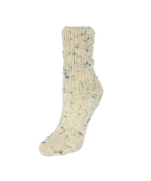 Носочная пряжа Rellana Flotte Socke Tweed-Classic 6 ply (7080 Natur) 1 моток 150 г/375 м