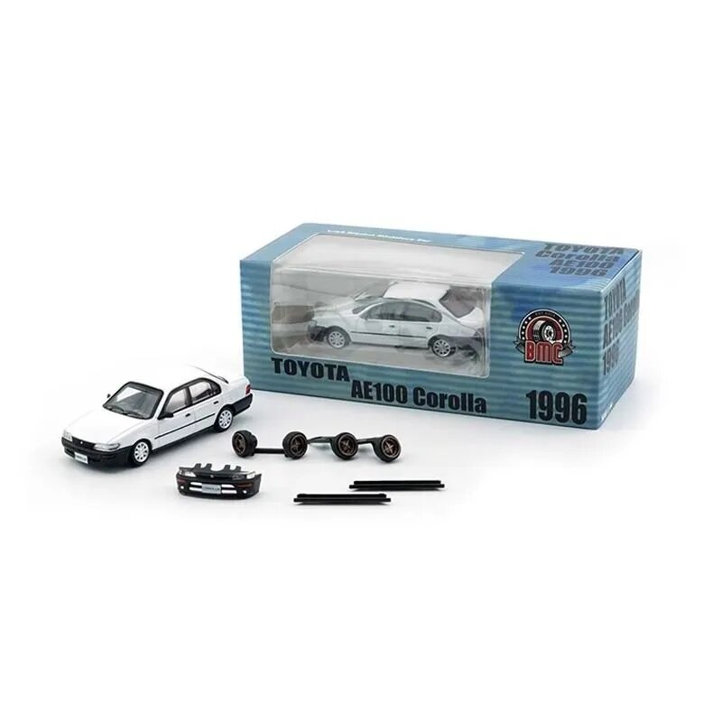 Машинка модель BMC 1:64 Toyota Corolla AE100 1996 Ограничения alloy car model