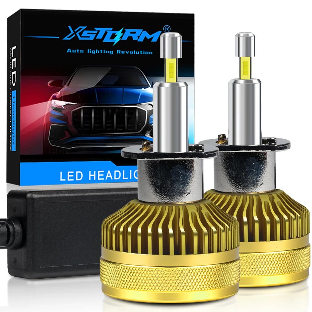 Светодиодные лампы XSTORM H7, H1, H11, 9005, Emitting Color: H1