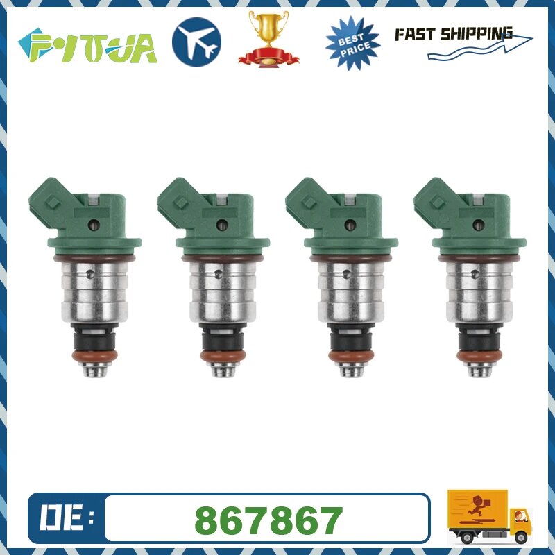 Топливная форсунка 1/4шт. 7700867867 Для Renault Laguna Espace III Megane Scenic 2.0L 200-220CC/мин 867867 Бико Насадка Нова