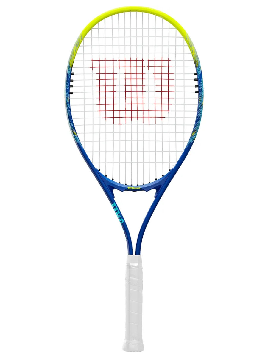 Ракетка для тенниса Wilson Impact, Blue/Light Green, ручка Gr 3