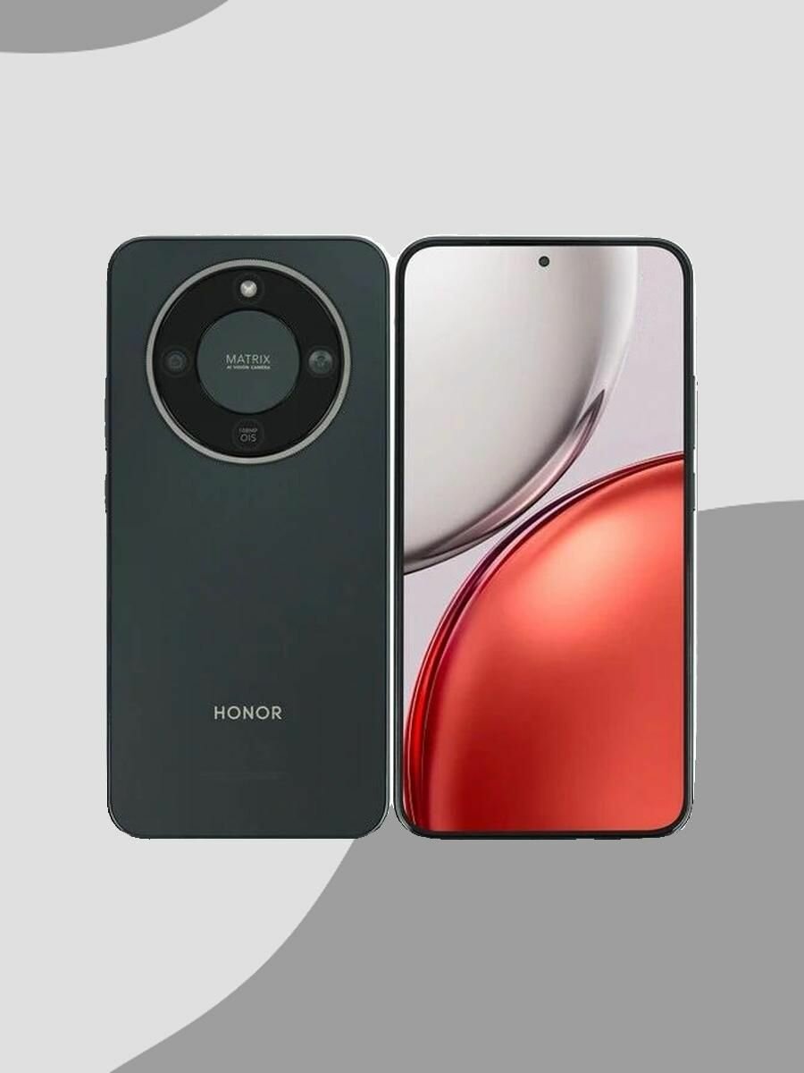 6.79" Смартфон HONOR X9d 256 ГБ черный ядер - 8x(2.3 ГГц), 8 ГБ, 2 SIM, OLED, камера 108+5 Мп, NFC, 5G, 4G, 8300 мА*ч