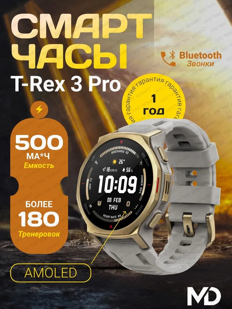 Смарт-часы Amazfit A2437 Active 2R Premium Black
