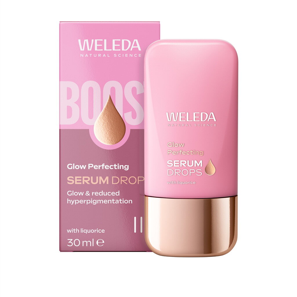 Сыворотка-бустер для лица Glow Perfecting Serum Drops, 30 мл, Weleda (Веледа)
