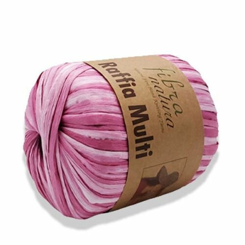 Пряжа Fibra Natura Raffia Multi 117-16 (3 мотка по 35г/80м)