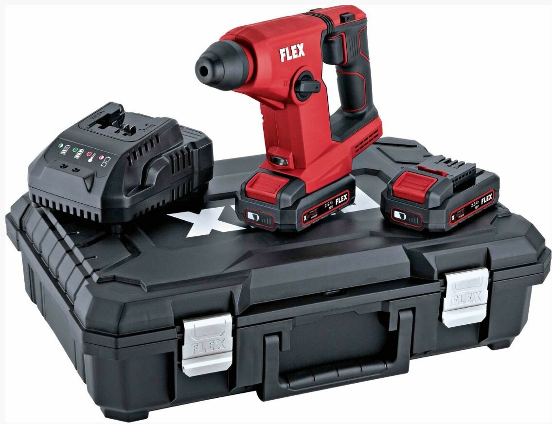 Аккумуляторный перфоратор Flex FHE 16 18.0-EC TC 2.5/Set