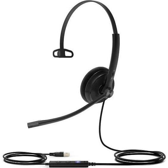 Гарнитура проводная Yealink UH34 Lite, моно, USB, UH34 LITE MONO UC