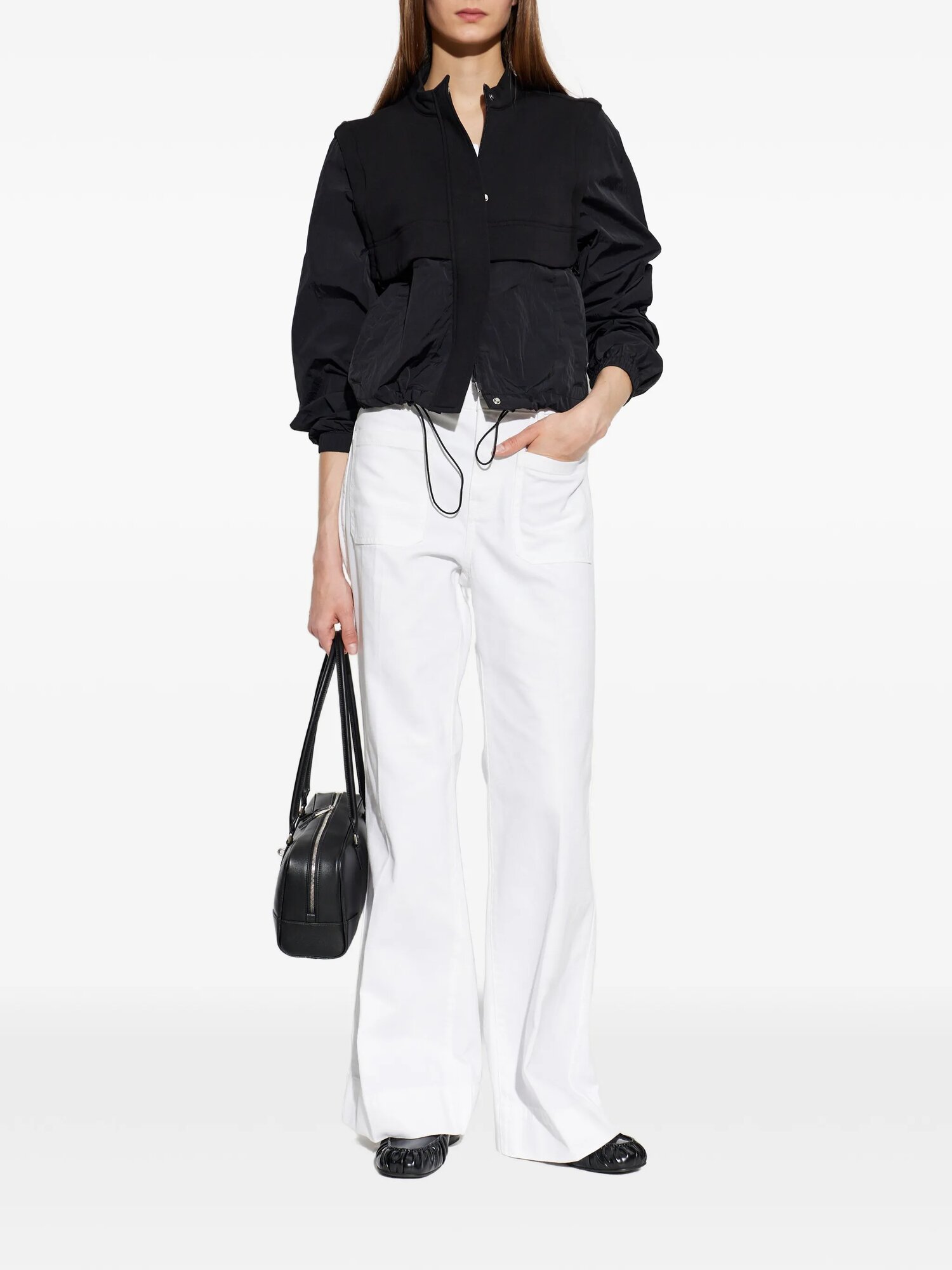 Джинсы MICHAEL KORS bootcut, размер 8, белый — фото 1