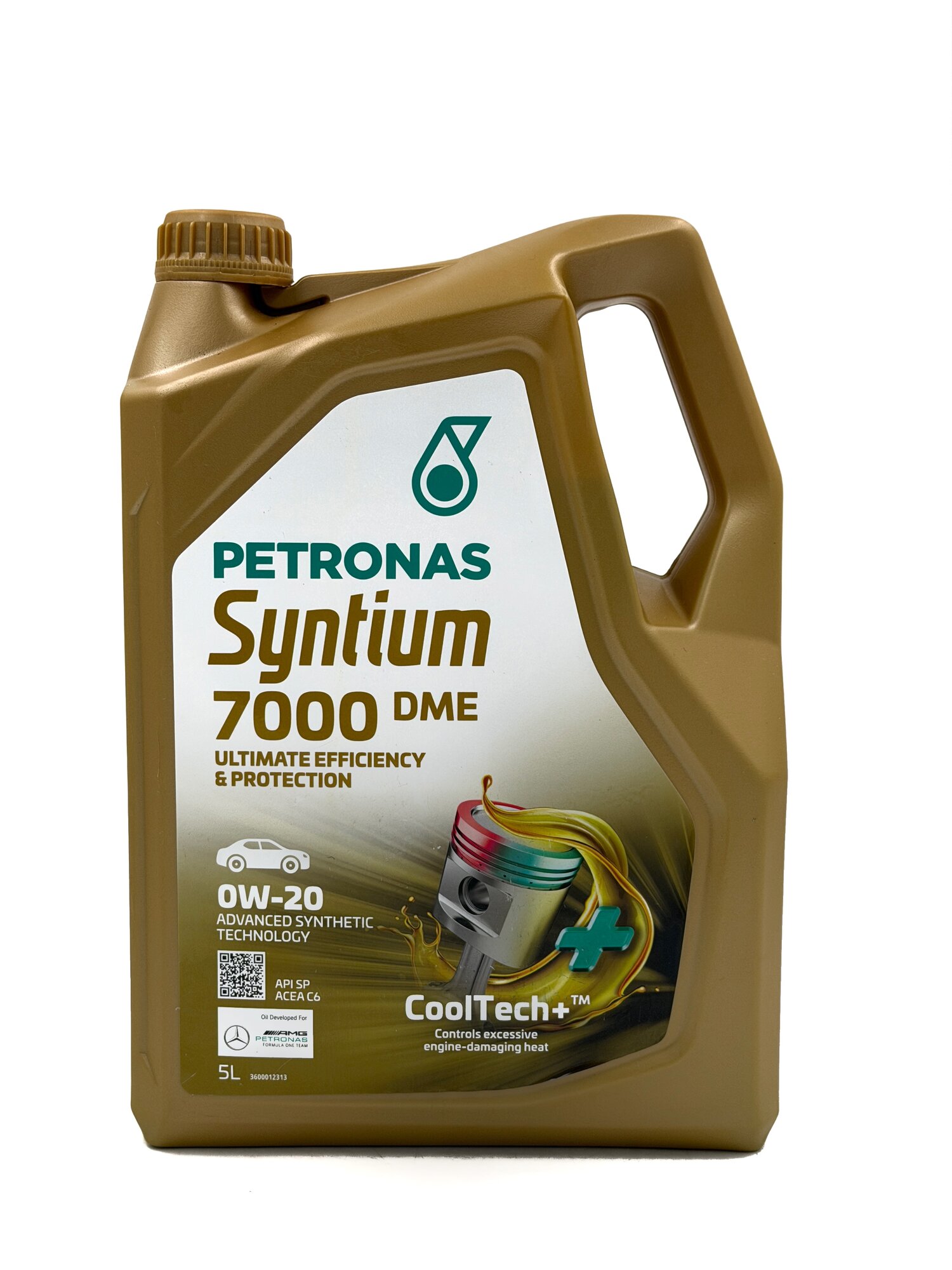 Масло моторное Petronas Syntium 7000 DME 0W-20, 5 литров, синт