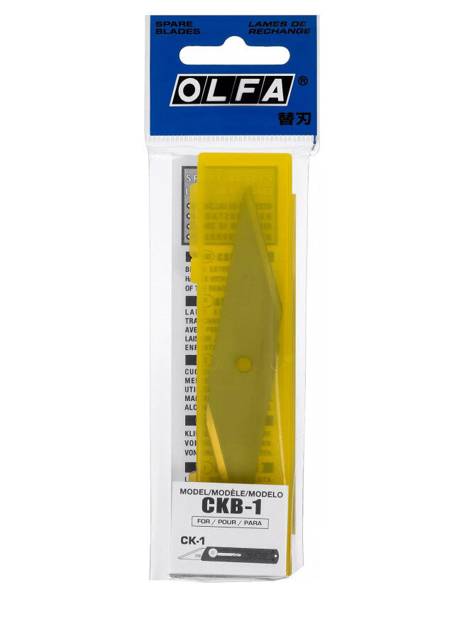 Лезвие для ножа (арт. OL-CK-1) OLFA 18 мм