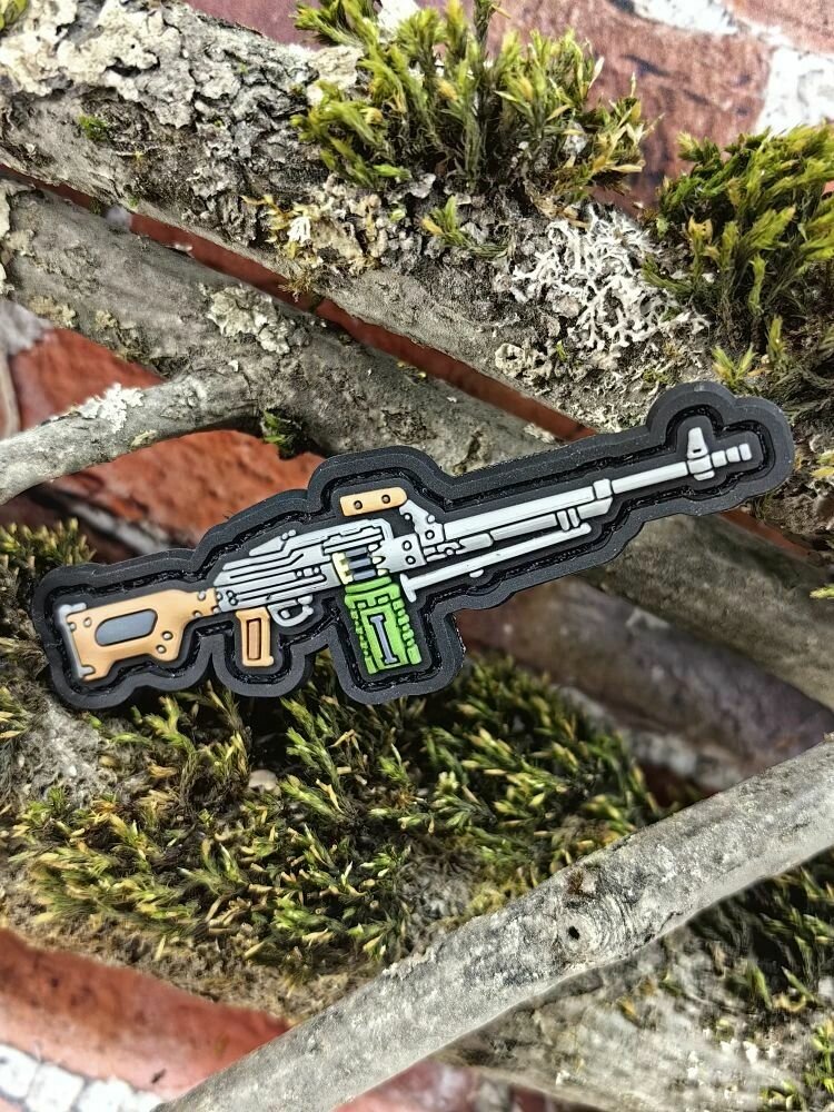 Нашивка-патч ПКМ 3D PVC 8,0х2,5