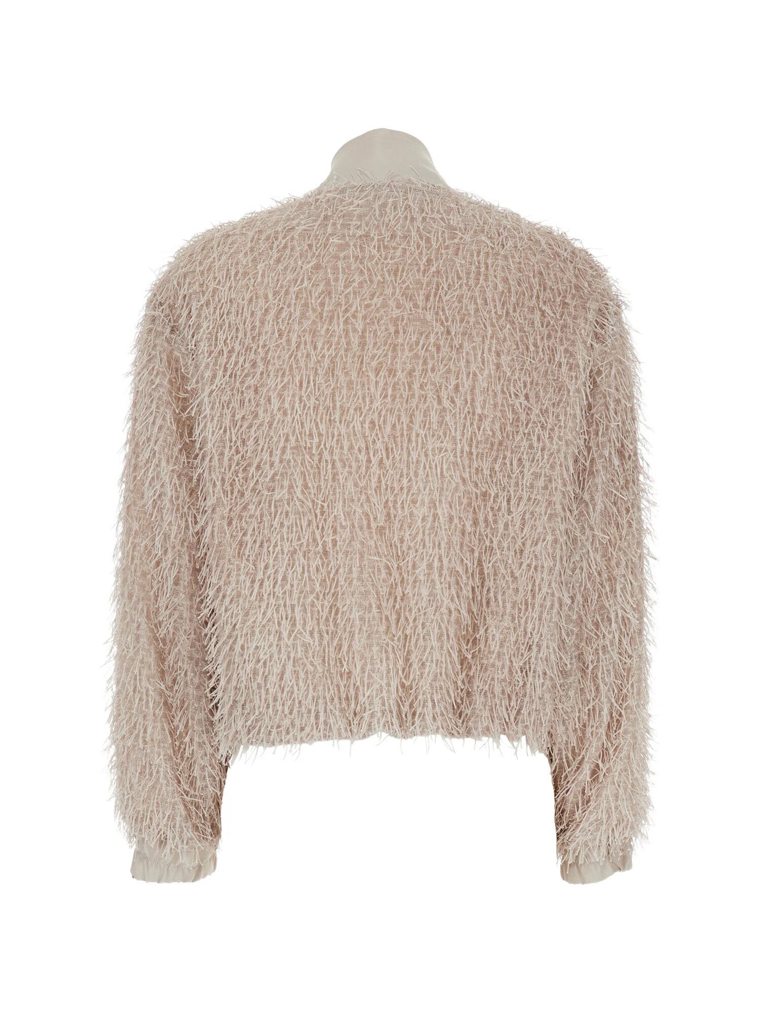 Куртка Rame Fringed zip-up jacket, размер 44, разноцветный — фото 1