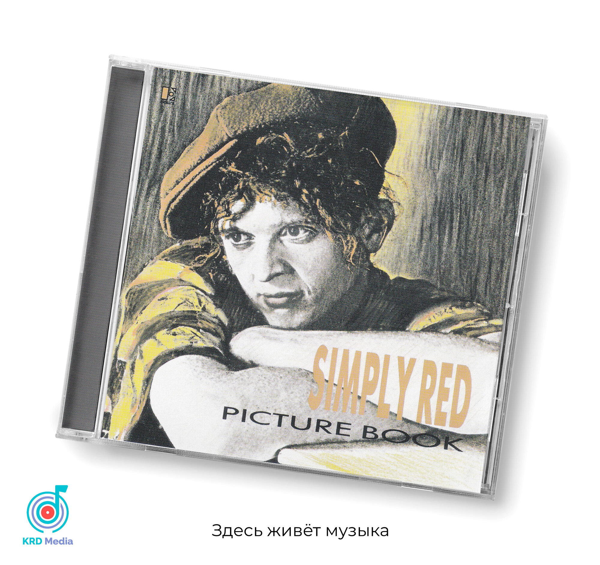 Simply Red - Picture book, 1985, 12-page, CD-Аудио