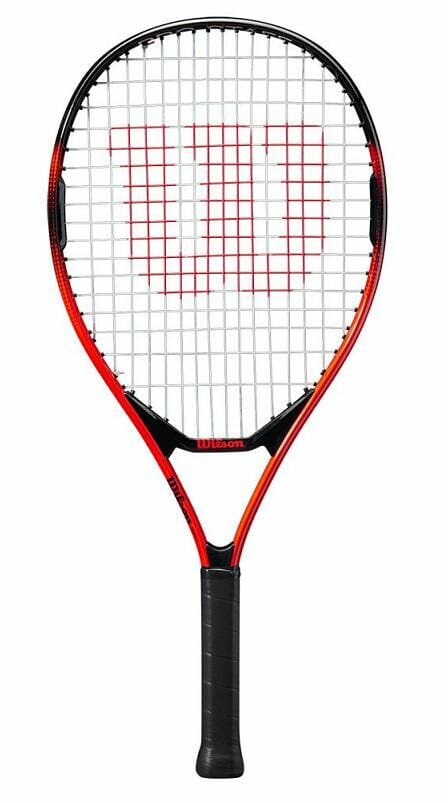 DECATHLON ракетка для большого тенниса wilson pro staff precision junior 23, красный, черный, 23 дюйма