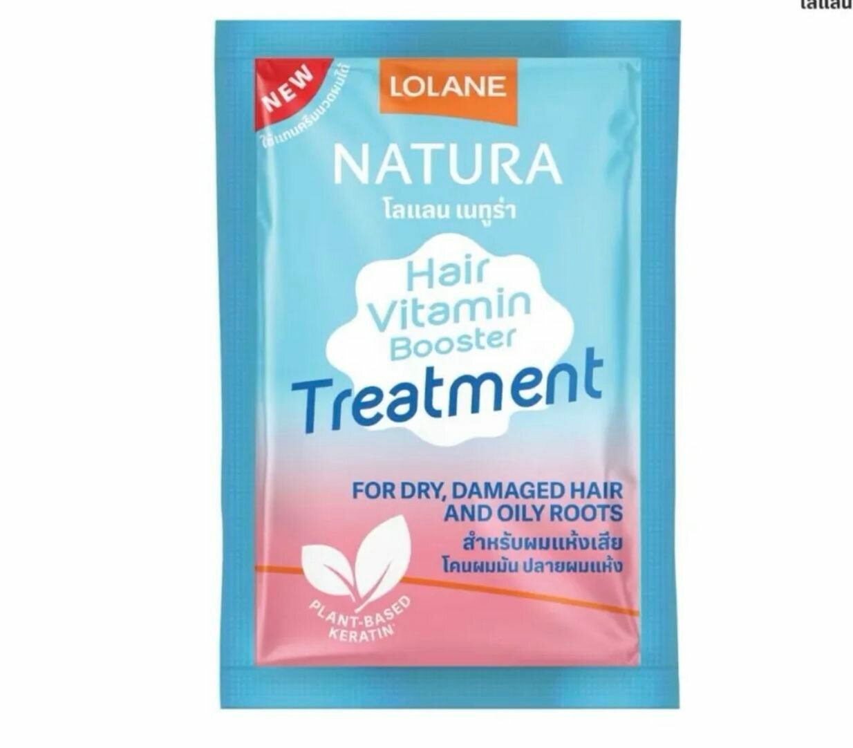 Витаминный бустер для волос Lolane Natura Hair Vitamin Booster Treatment 1 шт 25 мл