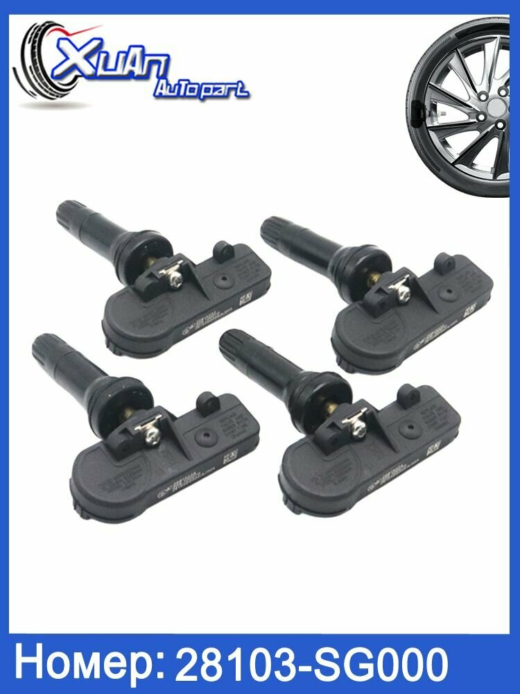 28103-SG000 TPMS Датчик давления шины 315 МГц Подходит для SUBARU FORESTER IMPREZA R IMPREZA SPORT IMPREZA LEGACY OUTBACK TRIBECA WRX STI WRX XV CROSSTREK, 28103SG000 28103SG010 28103AG01A 28103AG01B